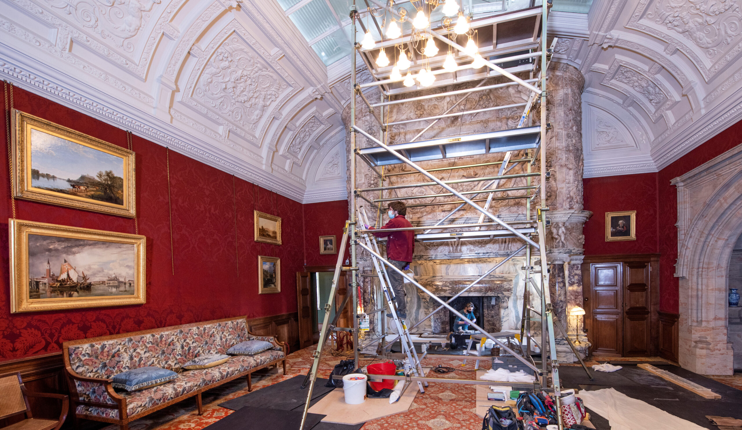 Saving Cragside's Victorian fireplace | The Past