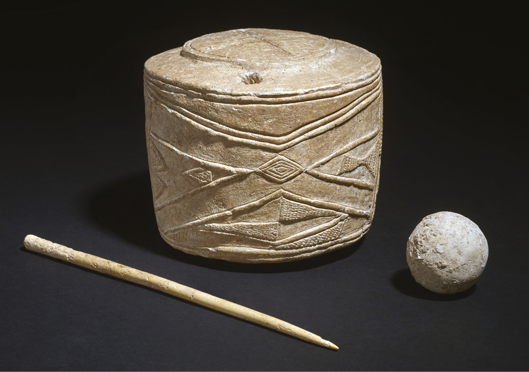 Elaborately carved Burton Agnes chalk drum goes on display | The Past