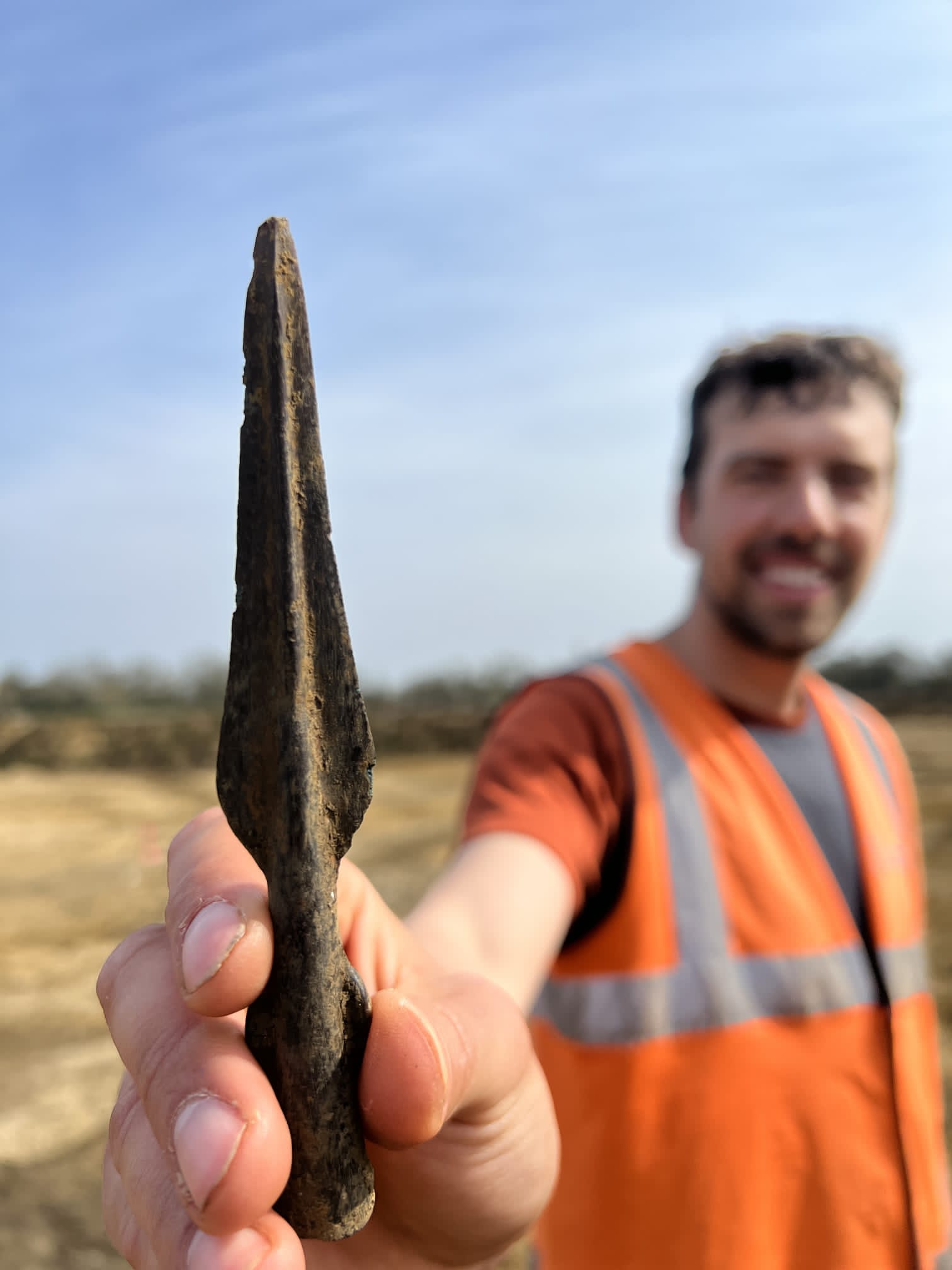 Bronze Age spearhead unearthed among other prehistoric finds in ...