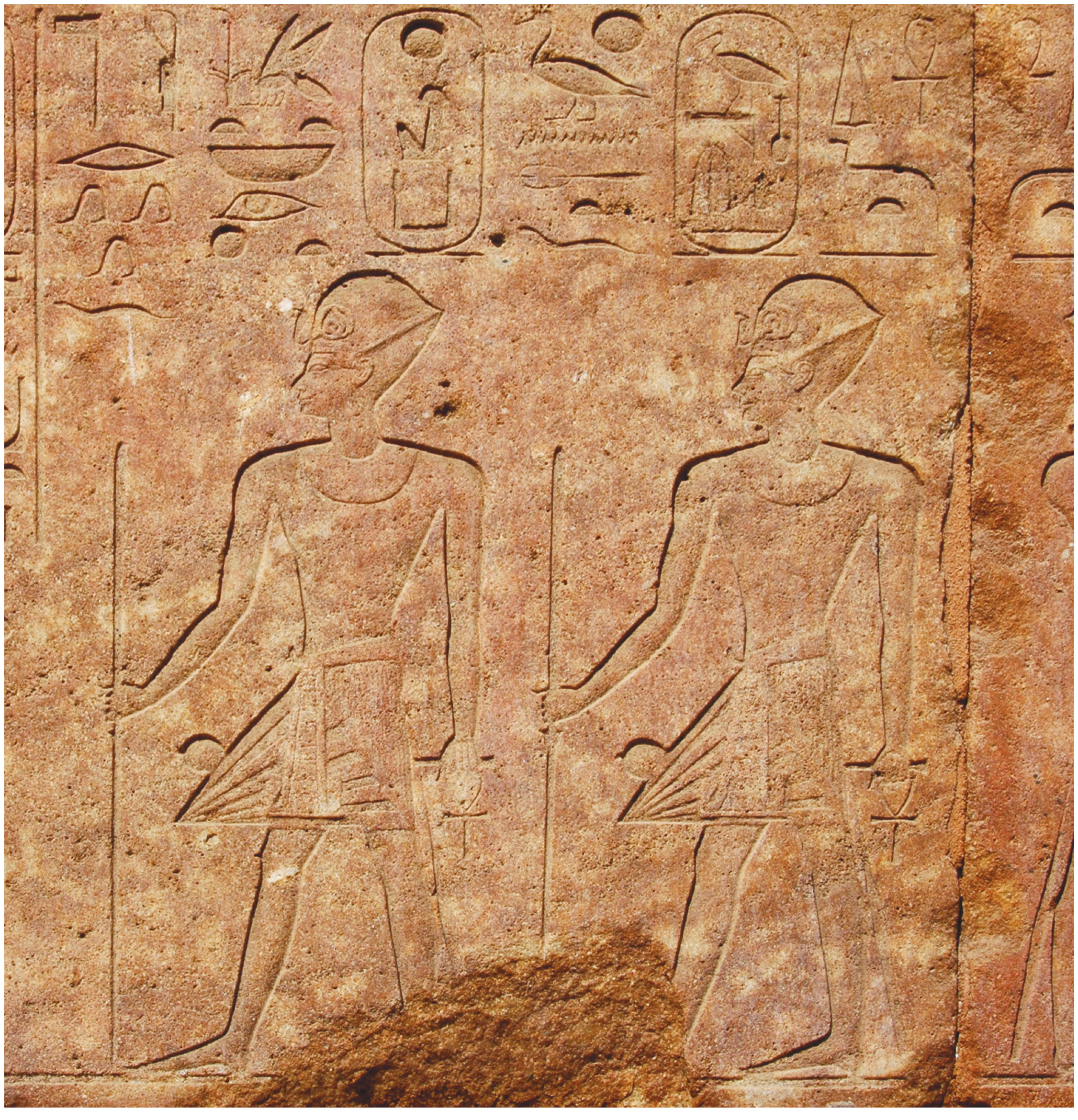 Thutmose Iii Hieroglyphics Egyptian Faience Wadjet Amulet, Thutmose